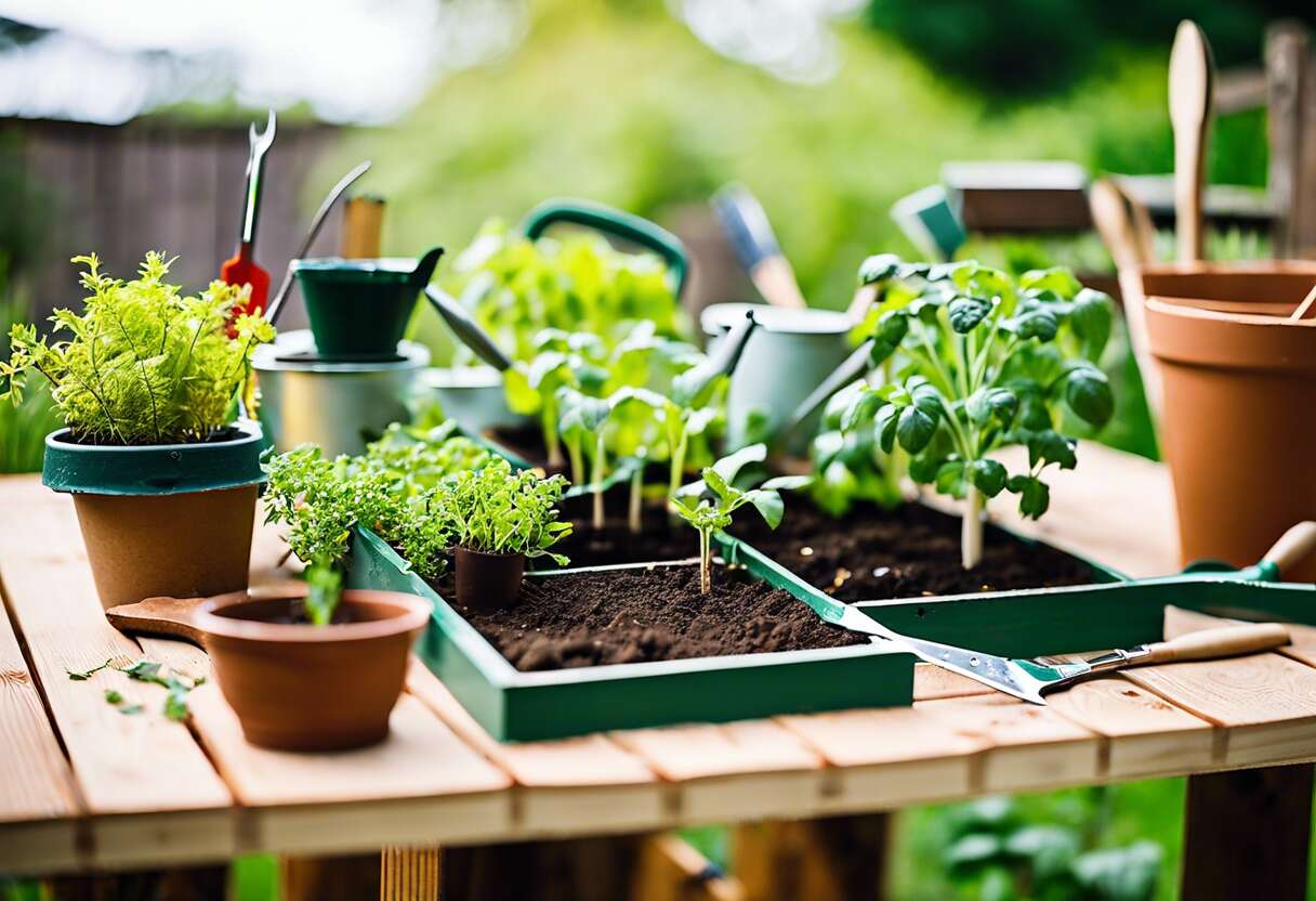 5 façons de dessiner son potager